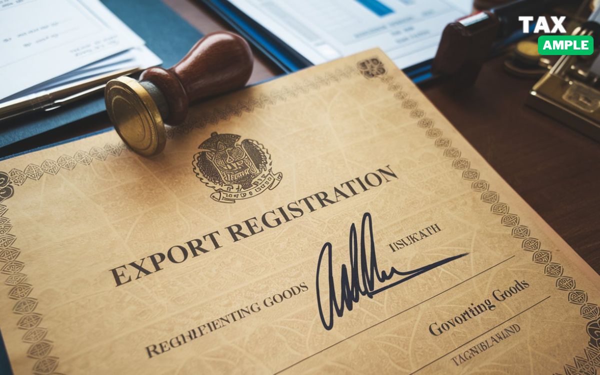 EXPORT REGISTRATION CERTIFICATE